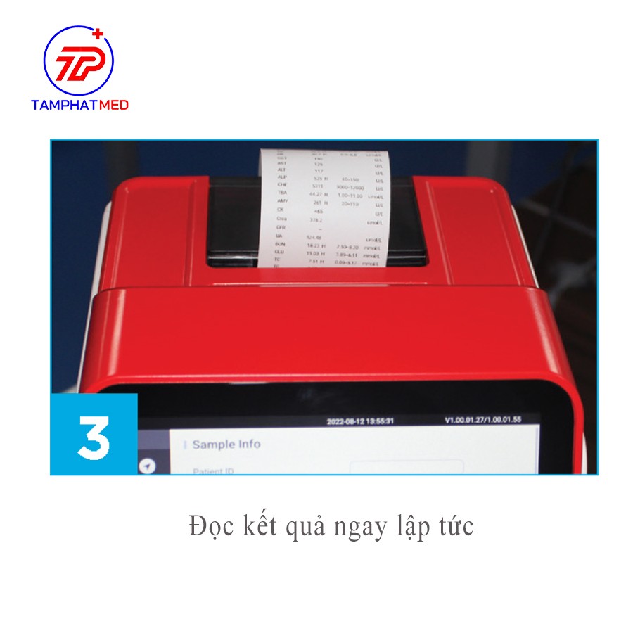 Máy xét nghiệm sinh hóa tự động khô MISPA ChemDx